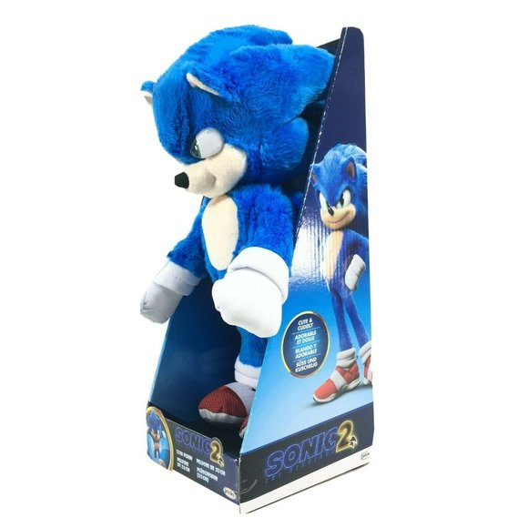 Jakks Pacific | Toys | Sonic The Hedgehog 2 Movie 3 Sonic Plush 222 New ...